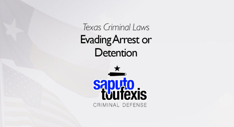 The Texas Evading Arrest Or Detention Law | Penal Code §38.04
