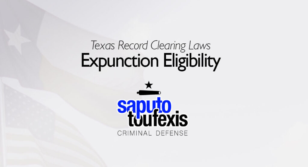 Am I Eligible for Expunction? | Saputo Toufexis