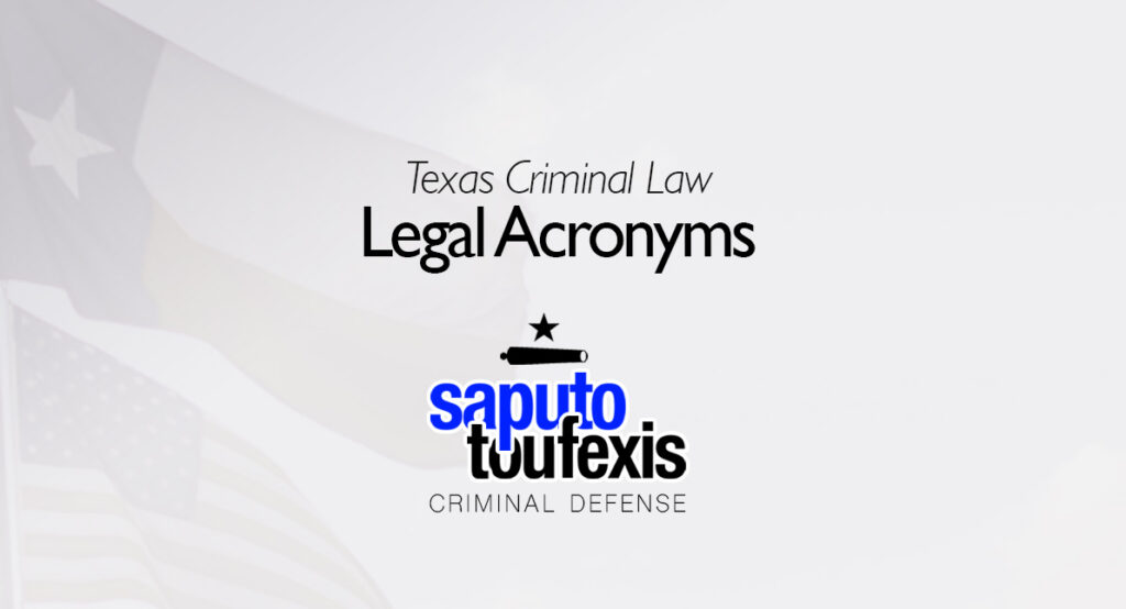 Legal Acronyms - Saputo Toufexis